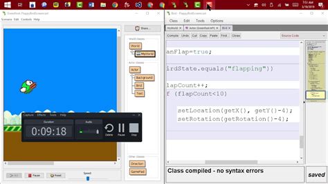 05 Making The Bird Respond To User Keypress Youtube