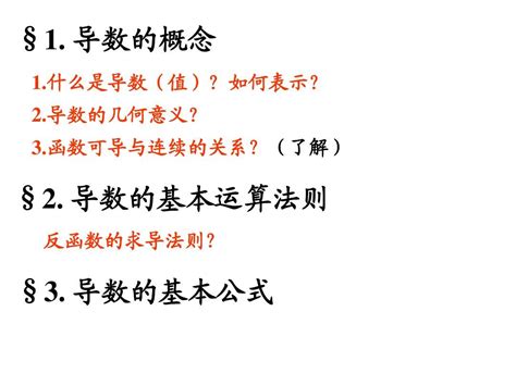 导数的基本运算法则 Word文档免费下载 亿佰文档网