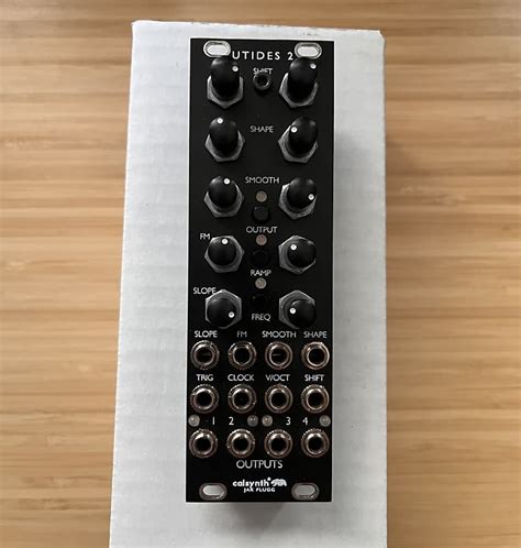 Calsynth Utides 2 8hp Mutable Instruments Tides V2 Clone Reverb