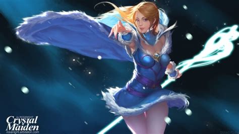 Dota Crystal Maiden Dota Game Wallpapers Gallery