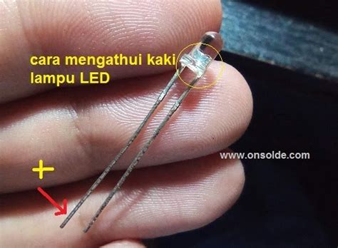 Cara Mengetahui Kaki Positif Dan Negatif Lampu Led Soldiradem Blog