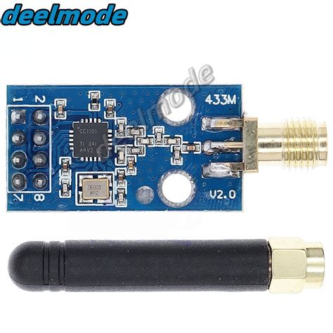 Cc1101 433mhz Wireless Module With Sma Antenna Wireless Transceiver Module For Arduino Shopee
