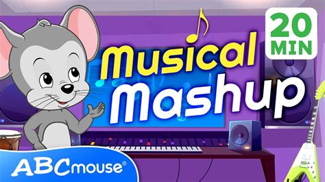 🎶20 Minute Preschool Musical Mashup Abcmouse Songs For Little