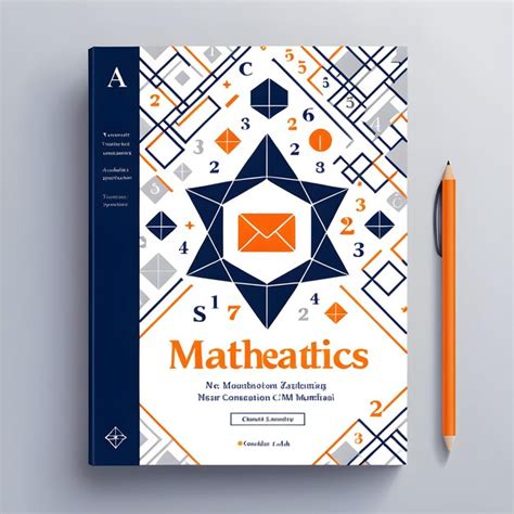 A Book With A Pen On It That Says Math Math Premium Ai Generated Image