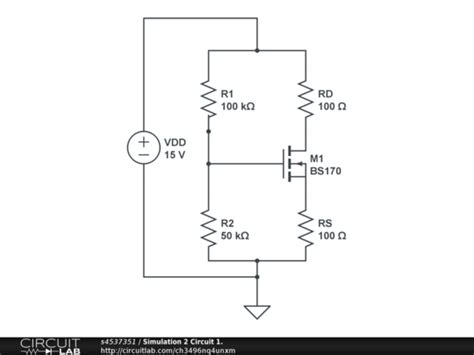 Simulation 2 Part 1 Circuitlab