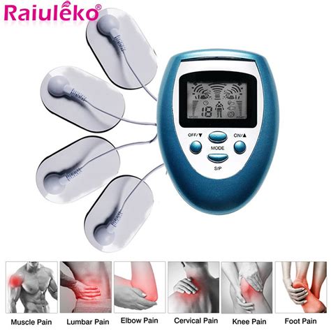 저주파 물리 치료 장치 Ems 기계 전기 신경 근육 자극기 8 가지 모드 10 가지 전자 펄스 마사지기 Aliexpress