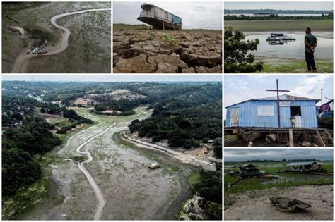 Шокантни фотографии од сушата по течението на Амазон најполноводната