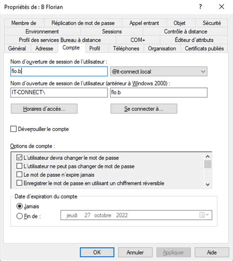Powershell Créer Un Utilisateur Ad En Mode Interactif
