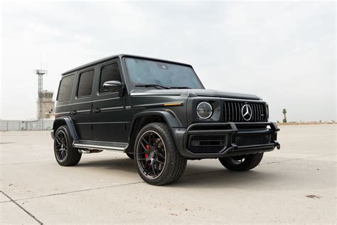 Used 2020 Mercedes Benz G63 Amg 4matic Suv Matte Black Serviced Loaded