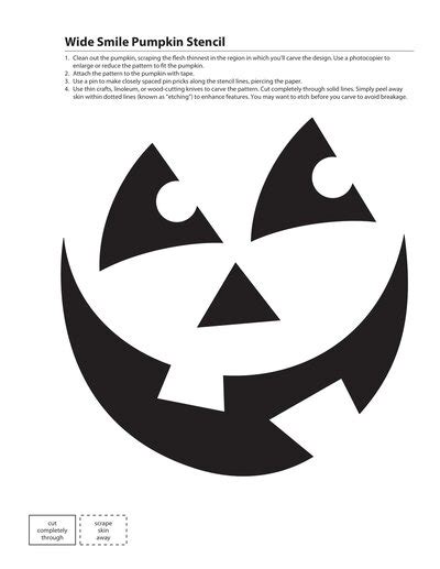 Evil Queen Pumpkin Stencil
