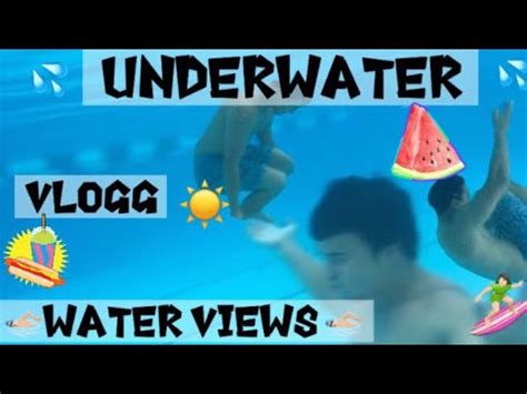 Underwater Pool Vlog Youtube