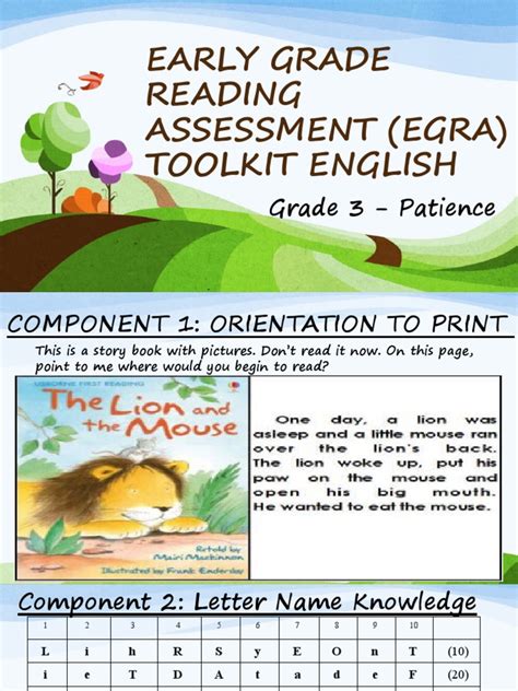 Early English Grade 3 Reading Assessment Toolkit Pdf
