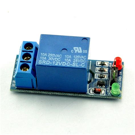 1 Way Relay Module 12v Low Level Trigger Relay Expansion Board Sada