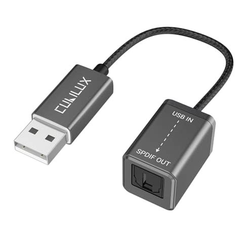 Reviews For Cubilux Usb A To Toslink Optical Audio Adapter Bestviewsreviews