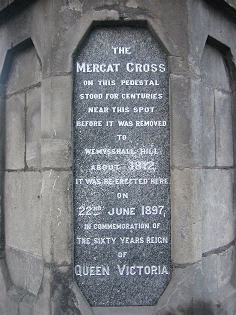 Cupar Mercat Cross Scotland Scotiana