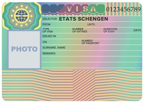 Comment Lire La Vignette Dun Visa Schengen