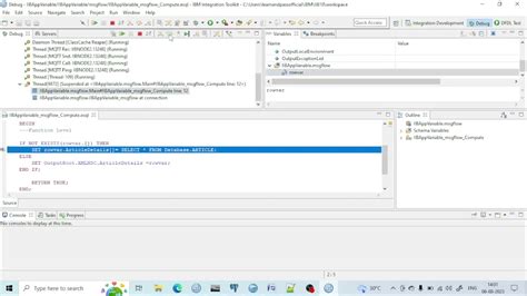 atomic block variable in esql ibm integration bus iib ace iib esql ibm appconnect youtube