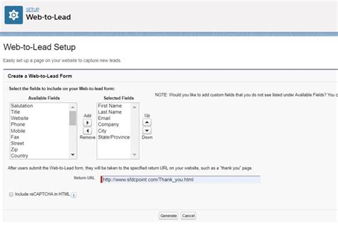 salesforce s web to lead forms a complete guide ruler analytics