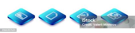 등각 투영 선 명함 빈 문서 파일 및 아이콘을 설정합니다 벡터 3차원 형태에 대한 스톡 벡터 아트 및 기타 이미지 3차원 형태 건강 검진 기업 비즈니스 Istock