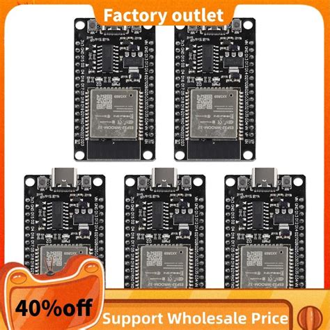 In Stock 5 Pcs Esp32 Wroom 32 Development Board Ultra Low Power Consumption Dual Core Wireless