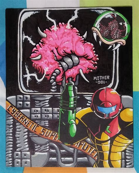 Mother Brain By Boricuaaero On Deviantart