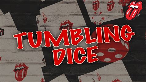 The Rolling Stones Tumbling Dice Official Lyric Video Youtube Music