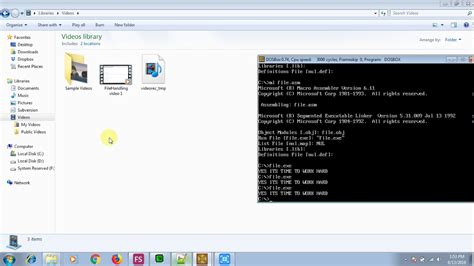 File Handling With File Pointers Assembly Language Programming 8086