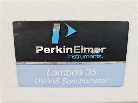 Perkin Elmer Model Lambda 35 Uv Vis Spectrophotometer Lab