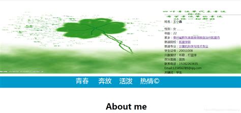 利用html实现个人信息登录页面html个人信息界面代码 Csdn博客