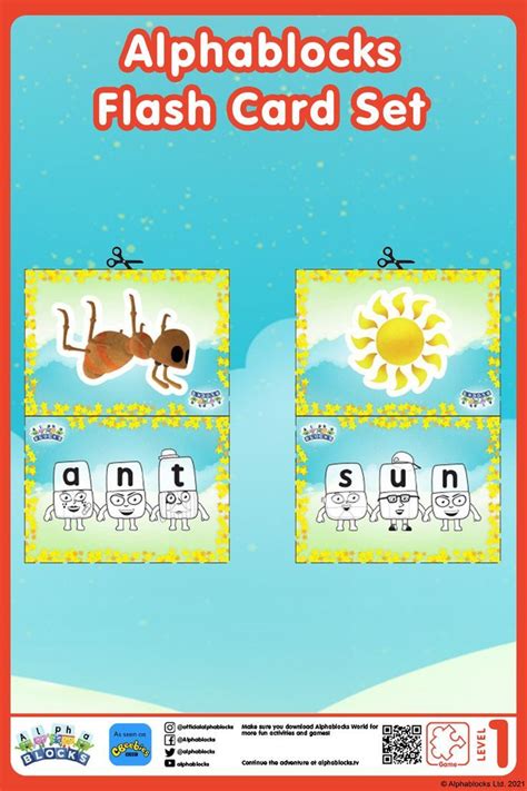 Alphablocks Flash Cards Artofit