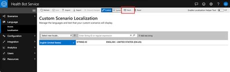 Localize Your First Scenario Health Microsoft Learn