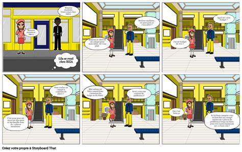 Dialogue De Vente Storyboard By Anaelle75889