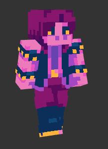 Susie Deltarune Minecraft Skin