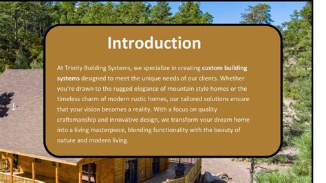 ppt personalized custom building system for modern rustic homes