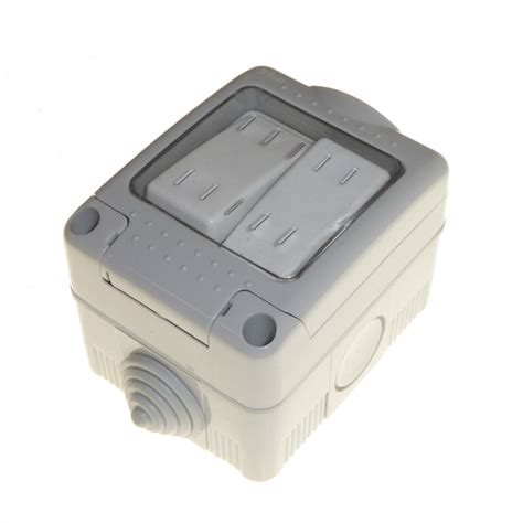 Weatherproof Ip55 20a 2 Gang Switch Hardware Heaven
