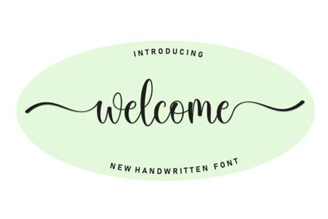 Welcome Script Font Download Free Font