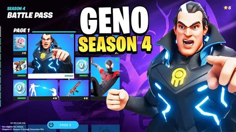 Geno And Season 4 Skins EnthÜllt 😱 Fortnite Deutsch Youtube