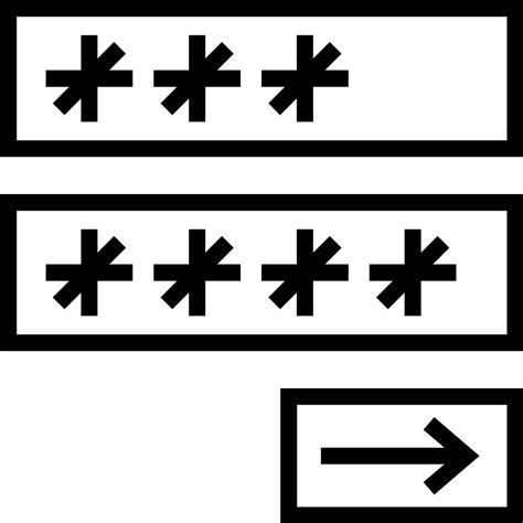 Password Vector SVG Icon SVG Repo Password Vector SVG Icon SVG Repo