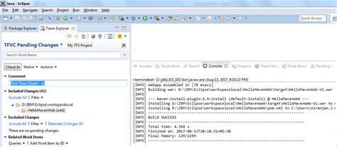 How To Use Microsoft Tfs For Java Projects With Eclipse In Devops