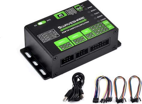 Amazon Com Waveshare USB To UART I C SPI JTAG Converter Support USB To Ch UART Or USB To