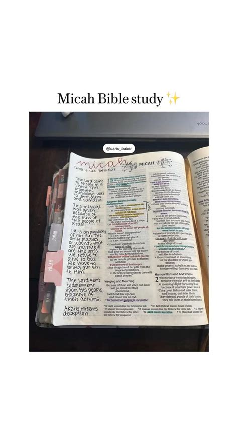 Micah Bible Study Explore The Book Of Micah