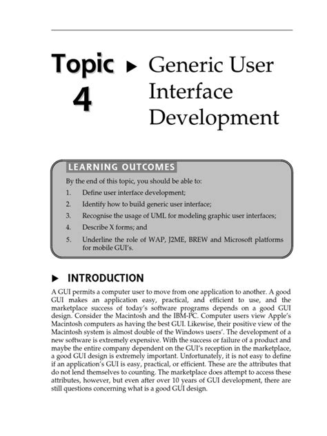 generic user interface pdf cross platform software graphical user interfaces