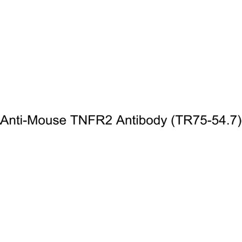 Anti Mouse Tnfr2 Antibody Tr75 54 7 Tnfr2 Antibody Inhibitor Medchemexpress