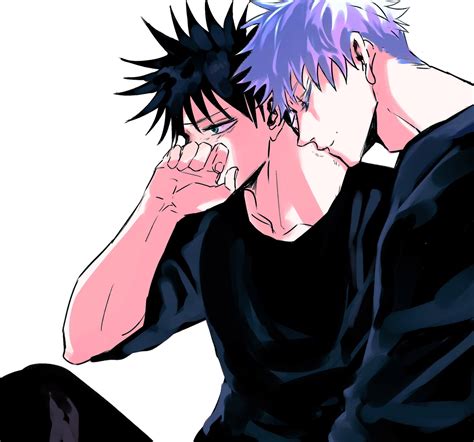 Gojou Satoru And Fushiguro Megumi Jujutsu Kaisen Drawn By Shenshan
