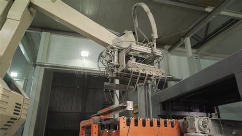 Bag Gripper Automatic Pallet Wrapper Robotic System For Stacking