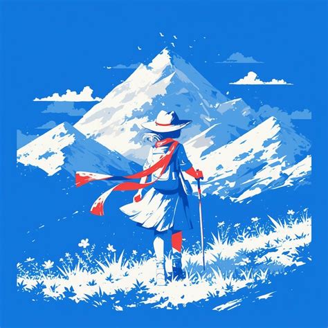 Premium Vector Summer Hiking Adventure Logo