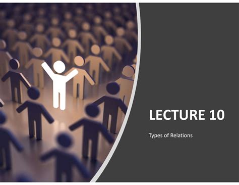 SP Lecture Discrete Stucture Lecture No LECTURE Types Of Relations REFLEXIVE