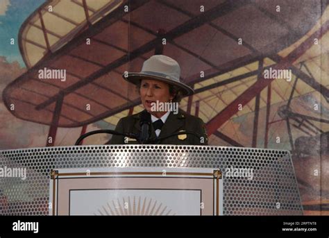 National Park Service Director Fran Mainella At Events Marking The