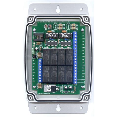 8 Relay Infrared Chrome