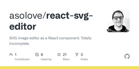 GitHub Asolove React Svg Editor SVG Image Editor As A React
